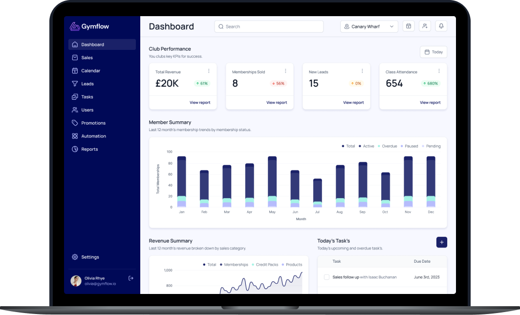 Gym Management Software | Gymflow